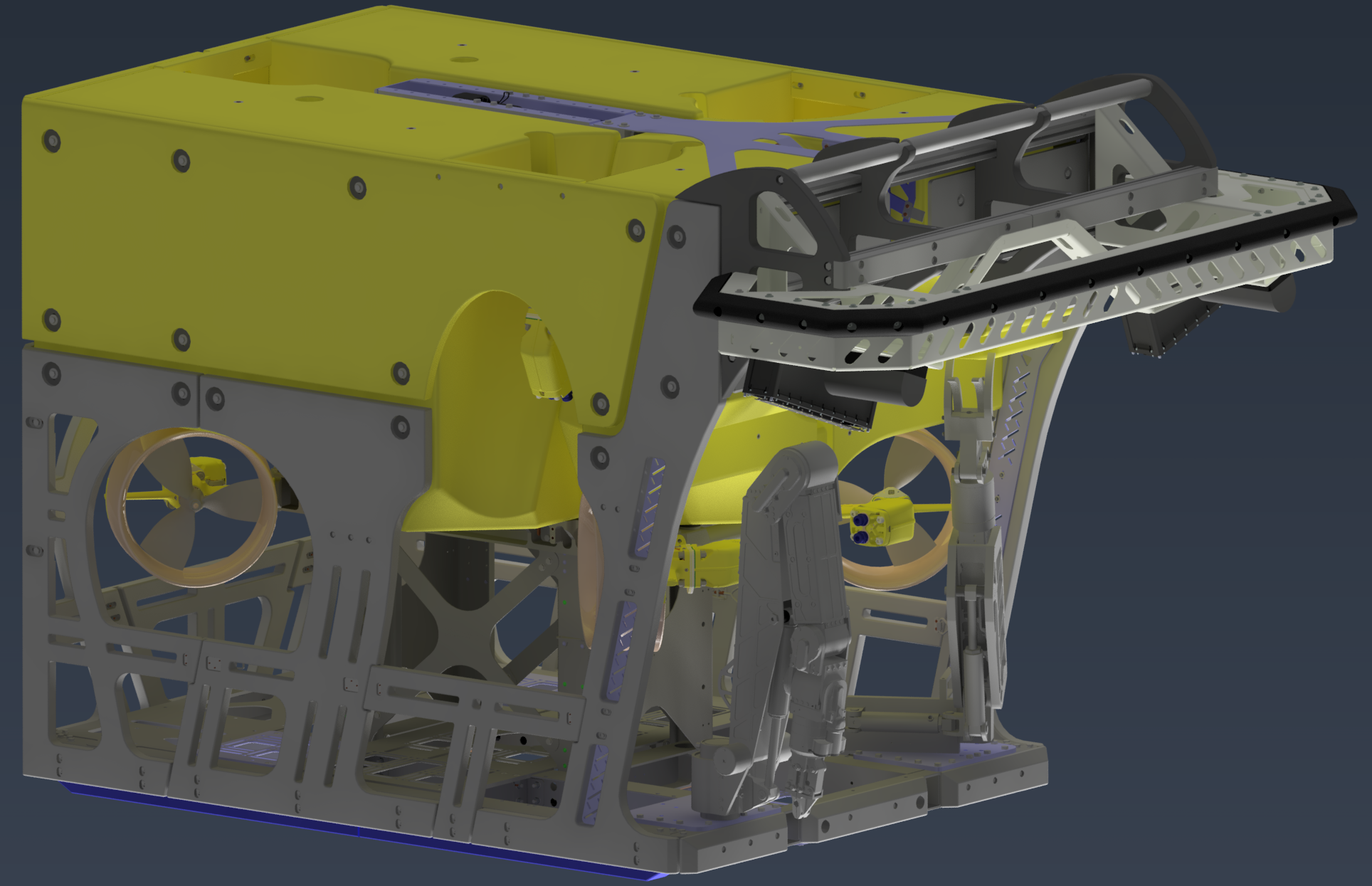 Schilling HD work class ROV - Multibeam Frame - GNT Solutions